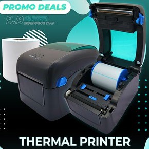 GPrinter Thermal Barcode Printer Series Printer 1424D USB and Bluetooth ...