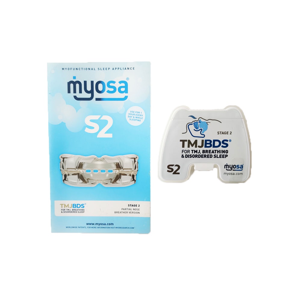 MYOSA FOR SNORERS S2 teeth trainer Appliance/ S2 Intra oral appliances ...