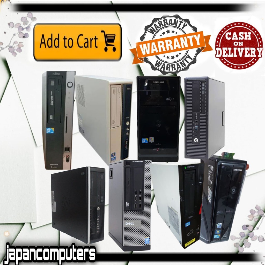 CPU only (No Processor NO RAM NO HDD) | Shopee Philippines