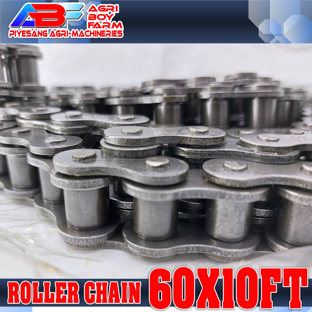TKS Roller Chain #60 X 10 FT Transmission Kuliglig Hand Tractor ...