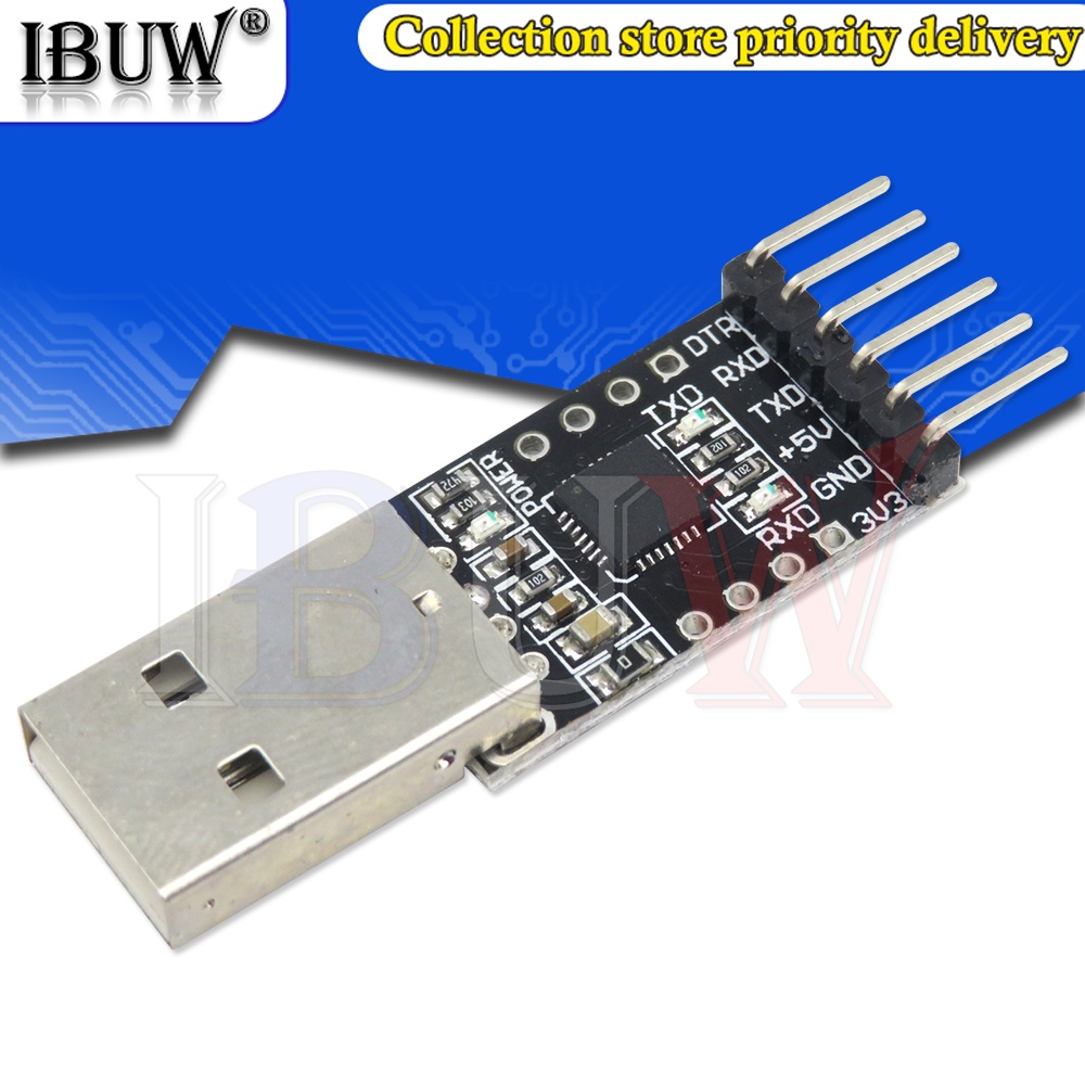 1PCS CP2102 USB 2.0 to TTL UART Module 6Pin Serial Converter STC Replace FT232 Adapter Module 3 ...