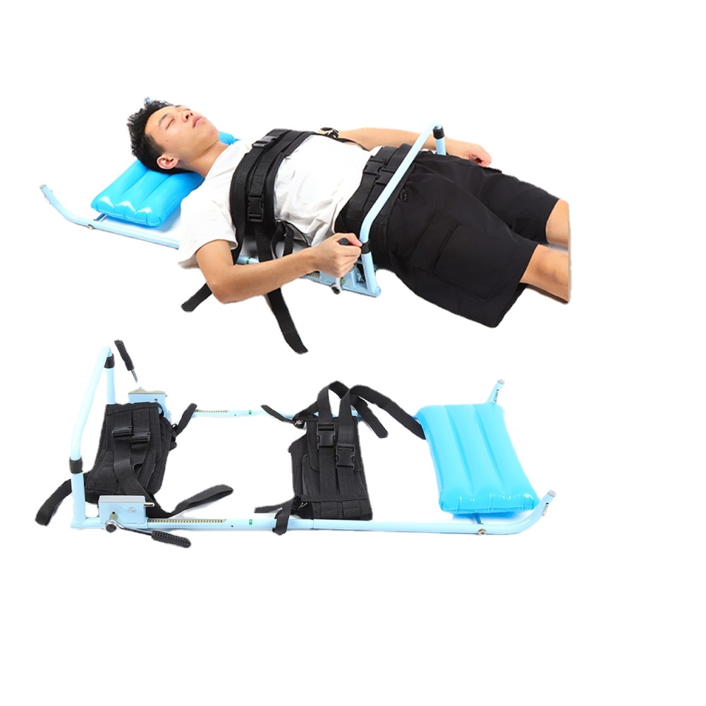 Cervical Spine Lumbar Traction Bed Body Stretching Device Lumbar disc ...