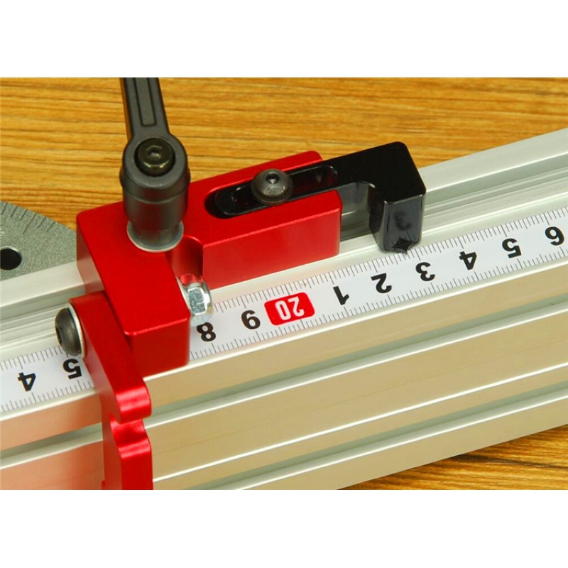 Miter Gauge Table Saw Aluminium Profile 75MM Height Stopper With T ...