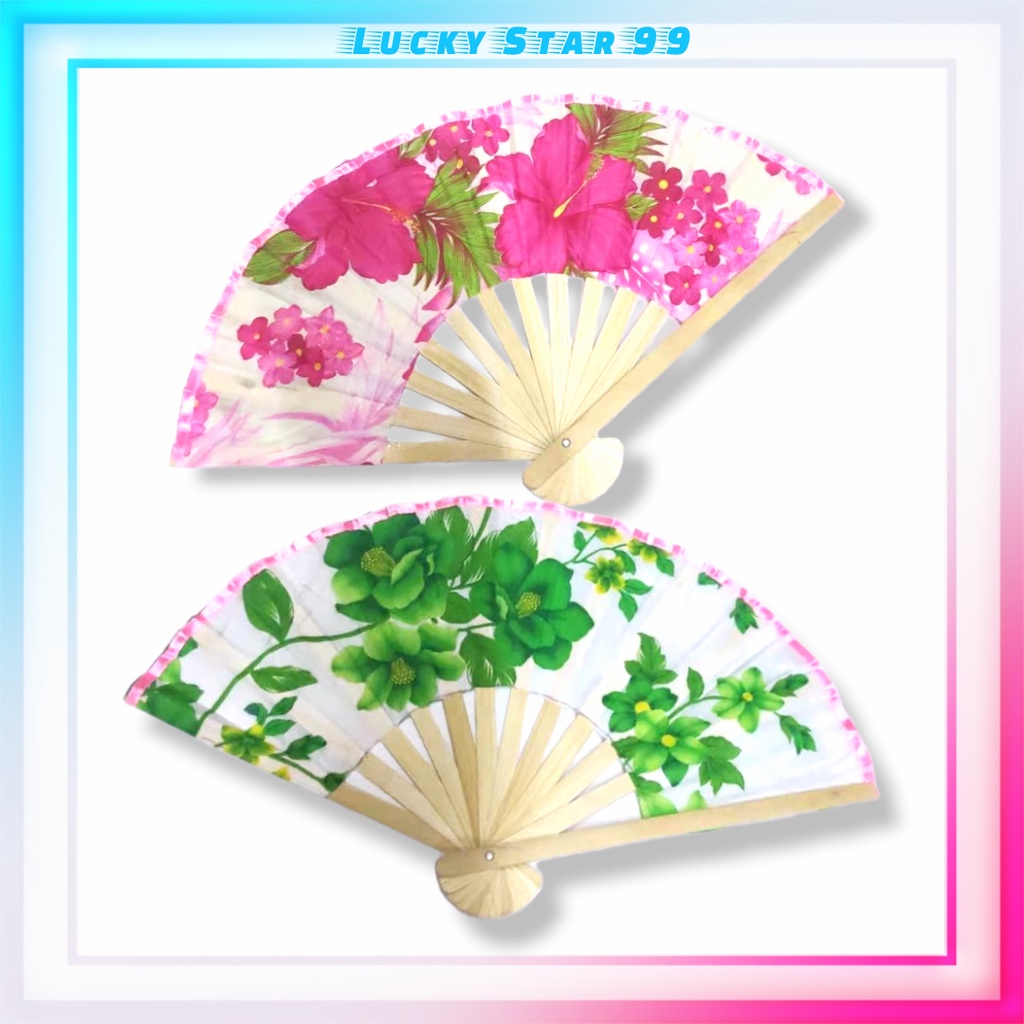 Locally Made Bamboo Hand Fans Pamaypay Summer Fan | Shopee Philippines