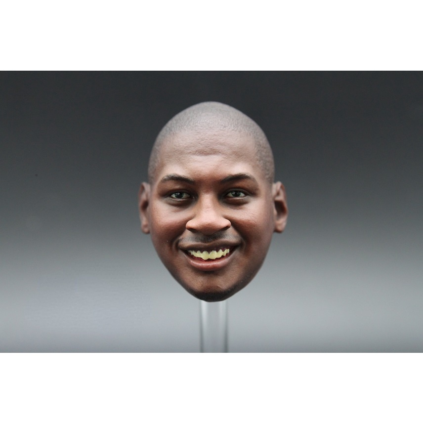 1/6 NBA Star Fine Painting Head Carving New York Knicks Carmelo Anthony ...
