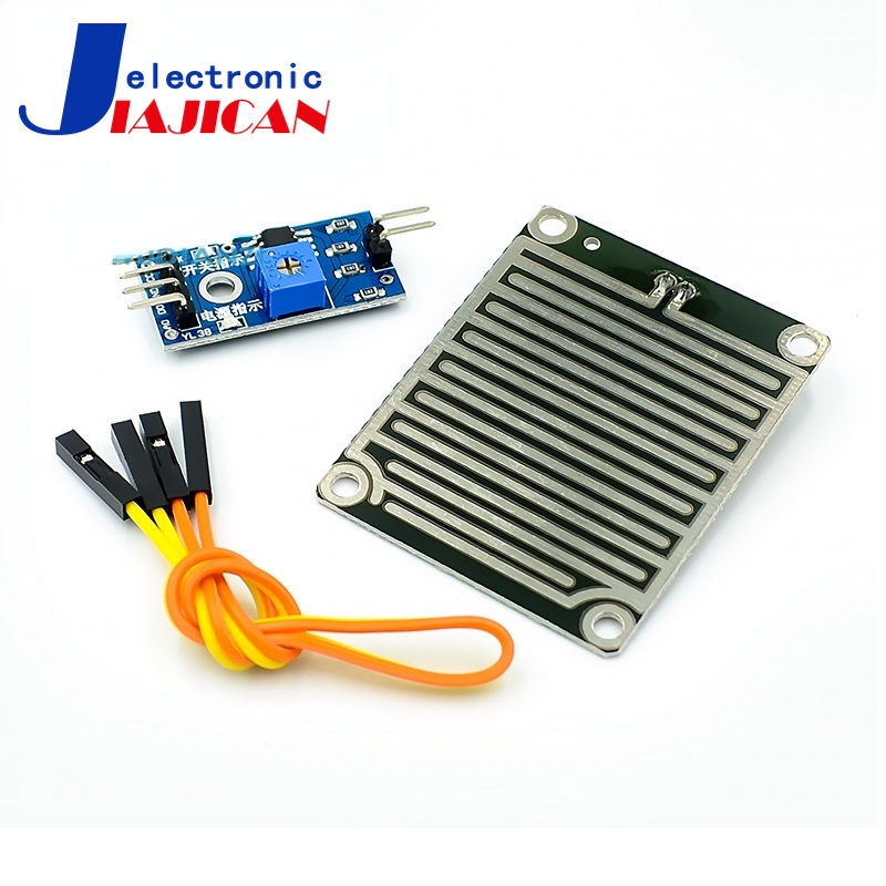 Raindrop Sensor Module Rain Weather Water Level Display Droplet ...