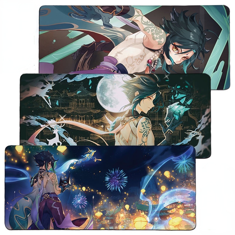 Xiao Zhongli Special Mouse Pad Genshin Impact Arataki Itto Kazuha ...