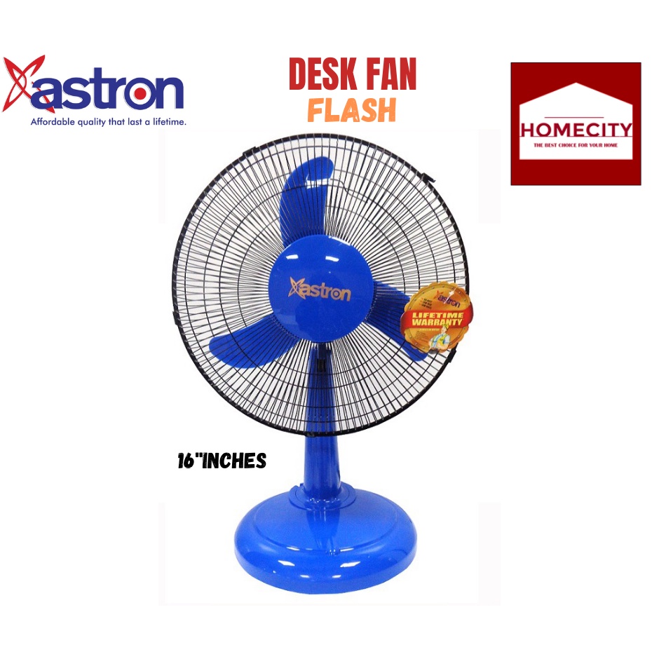 ASTRON DESK FAN FLASH 16INCH 16INCH COLOR/DESIGN VARIATION DEPENDS ON ...