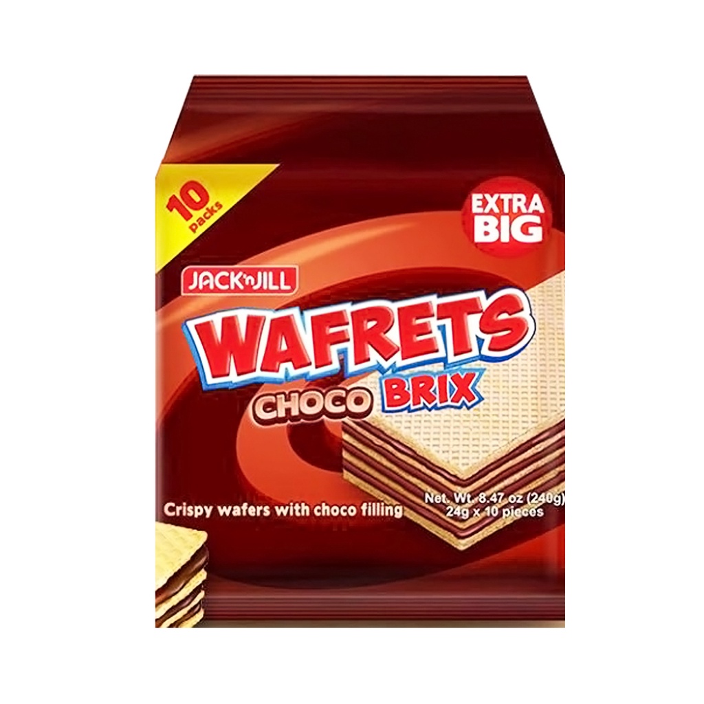 Jack ' n Jill Wafrets Brix 10'S | Shopee Philippines