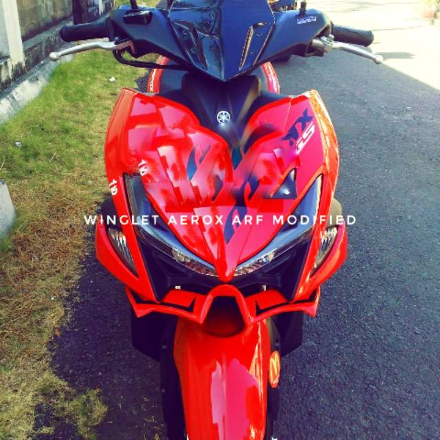 Winglet Aerox 155 old Winglet Yamaha Aerox 155 cc carbon nemo Quality ...