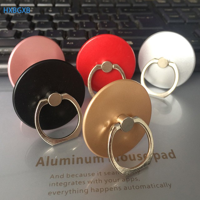 HXBG-Round Phone Ring Adhesive Round Phone Holder 360 Degree Rotation ...