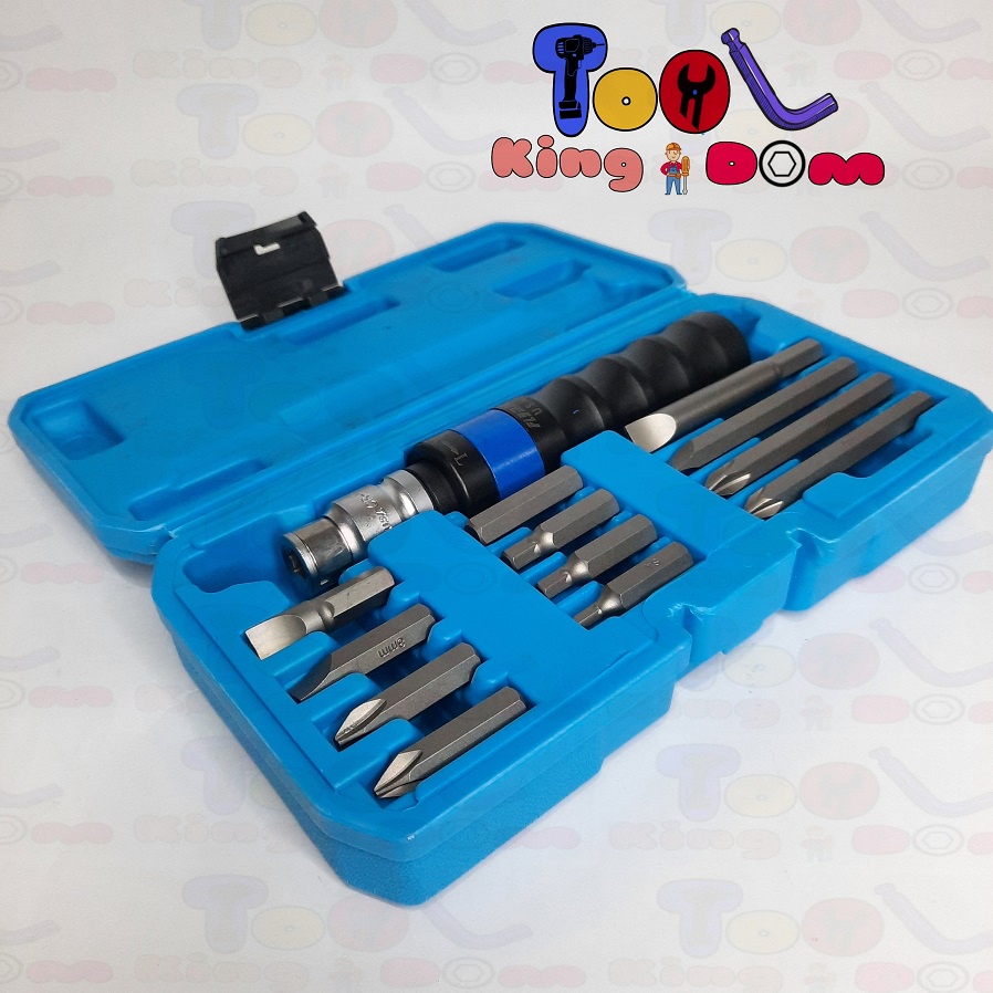FLYMAN ORIGINAL 13 Pcs. Impact Driver Set | Shopee Philippines