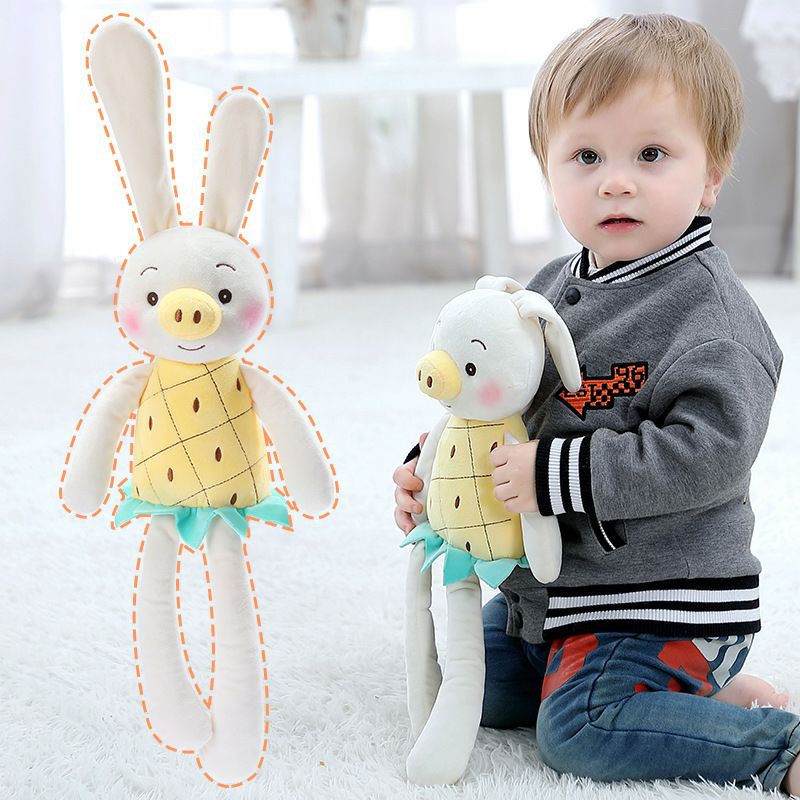 Pineapple Pig Rabbit ^^ Shake Sound Jingle Mother And Baby Double Pack ...