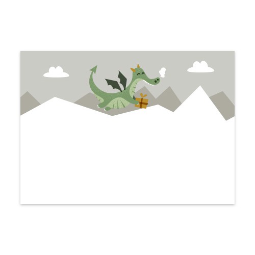 Friendly Dragon (Note Card Set of 6) | Shopee Philippines