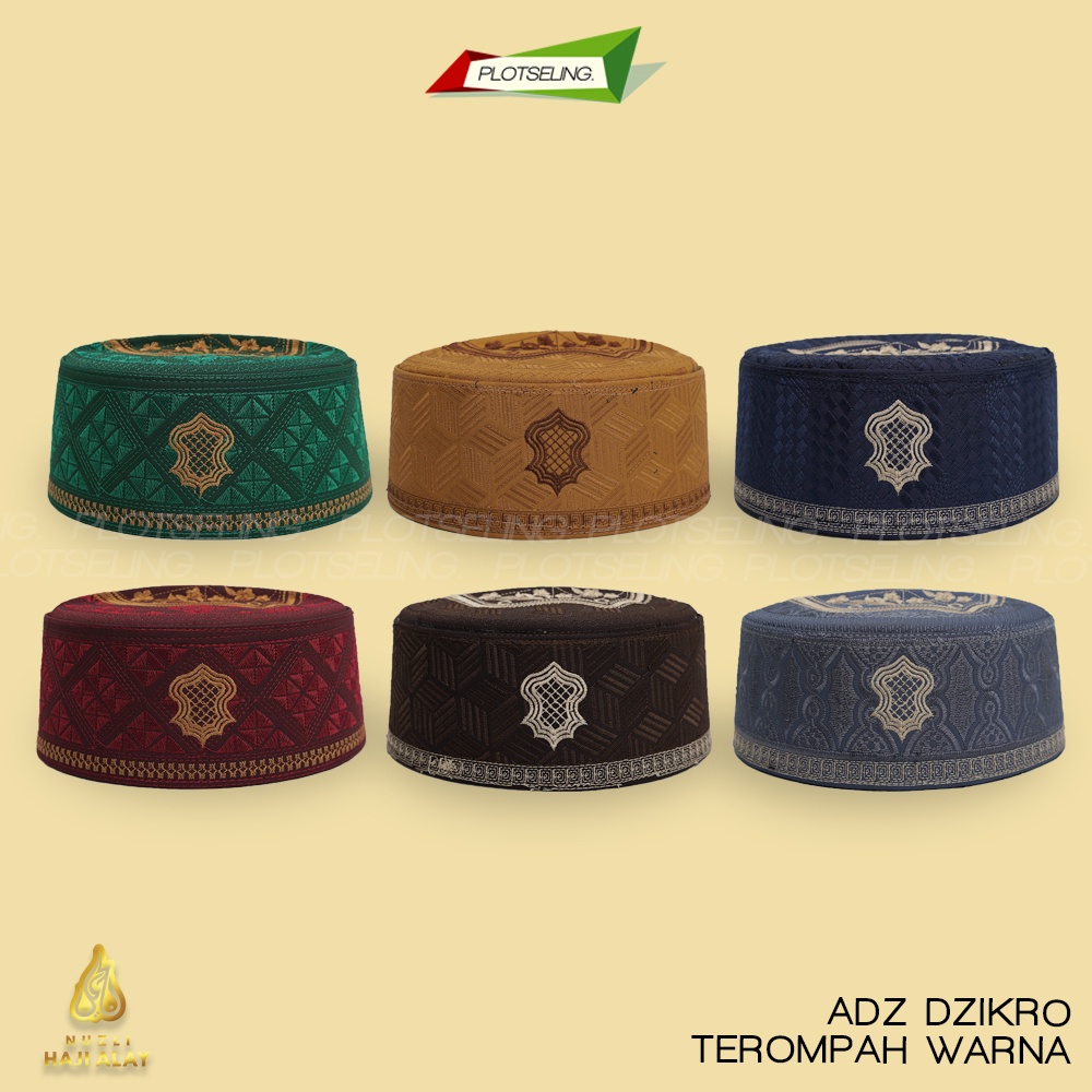 NABI HIJAU Assagofah Hajj Cap, Prophet's Sandals, ADZ DZIKRO, Adult Men ...