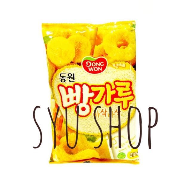 Dongwon Korean tempura panir Bread Flour 210 gr | Shopee Philippines
