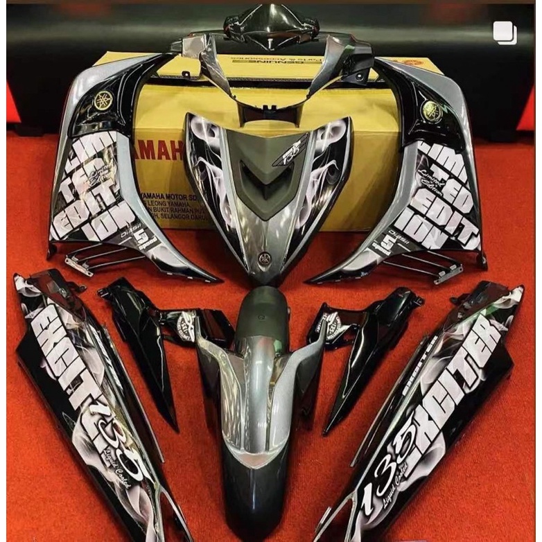 HLY HLD Cover set Lc v4-v7 Black/grey limited edition | Shopee Philippines