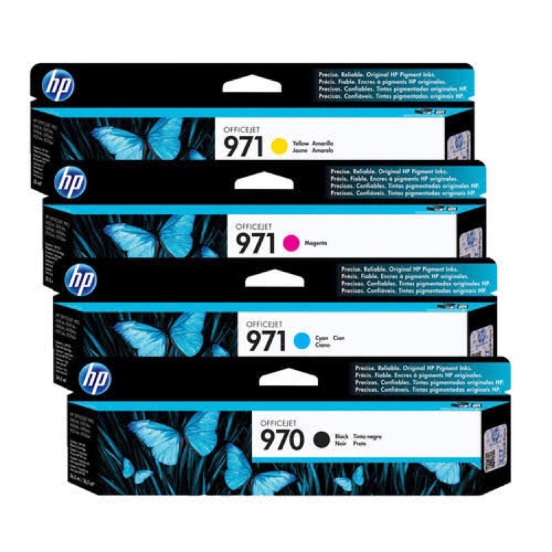 HP 970/971 or 970XL/971XL ORIGINAL INK CARTRIDGE | Shopee Philippines