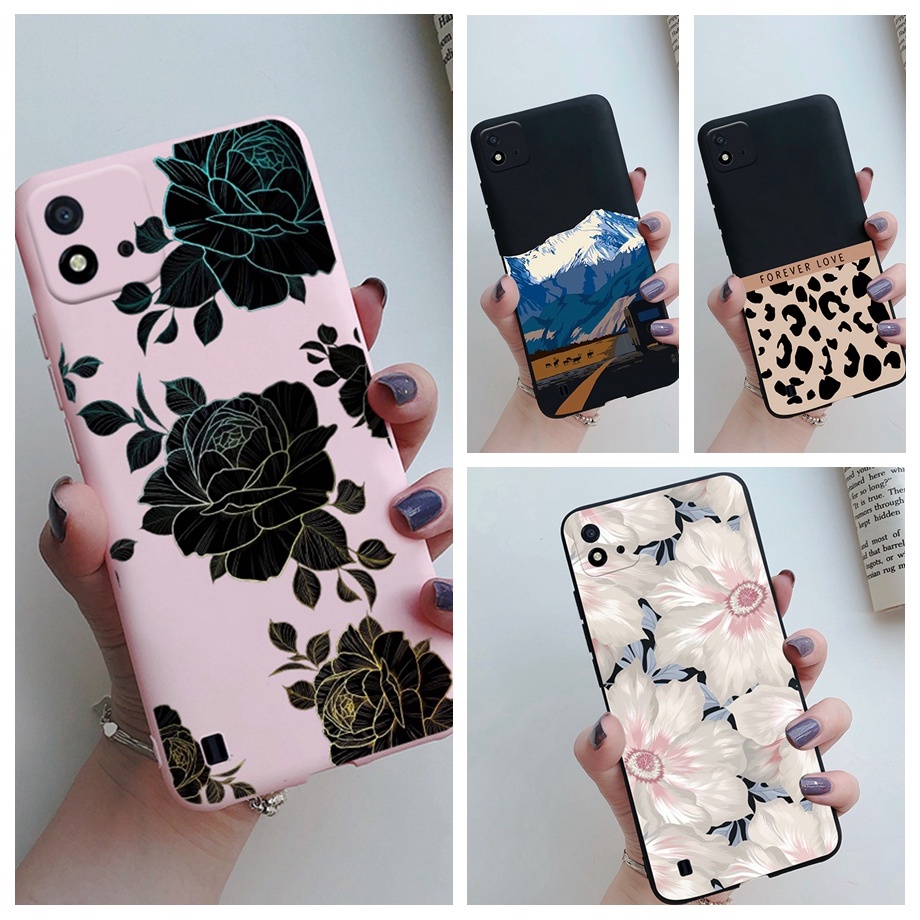 Realme C20 C11 2021 C21Y C21 Cellphone Cover RMX3063 RMX3061 RMX3231 ...