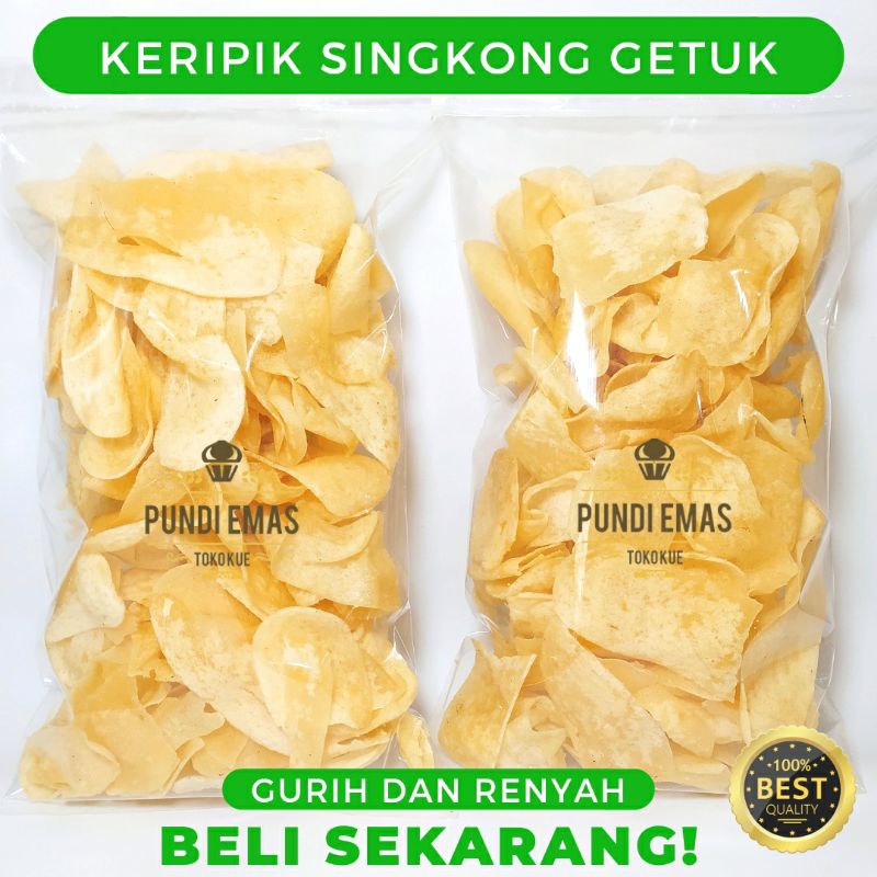 Savory Salted GETUK Cassava Chips 250gr | Shopee Philippines