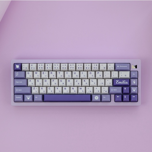 GMK SANTORINI Keycap, 129 Keys PBT Keycaps Cherry Profile DYE-SUB ...