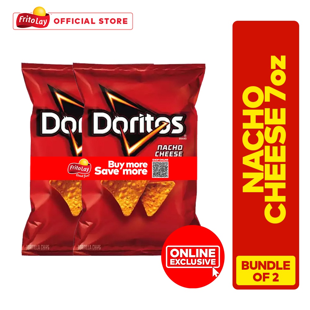 Doritos Nacho Cheese 7oz (Bundle of 2) | Shopee Philippines