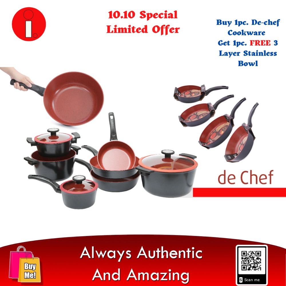 FREE food storage w Neoflam DeChef Cooking Pans | Shopee Philippines