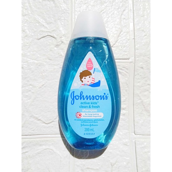 Johnson's Active Kids Shiny Drops/Clean and Fresh/ Strong and Healthy ...