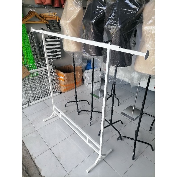 HEAVY DUTY HANGER RACK / SAMPAYAN ADJUSTABLE | Shopee Philippines