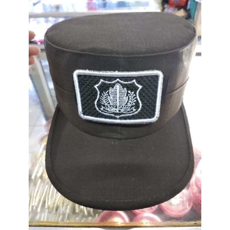 Velcro's newest brown security guard commando hat | Shopee Philippines