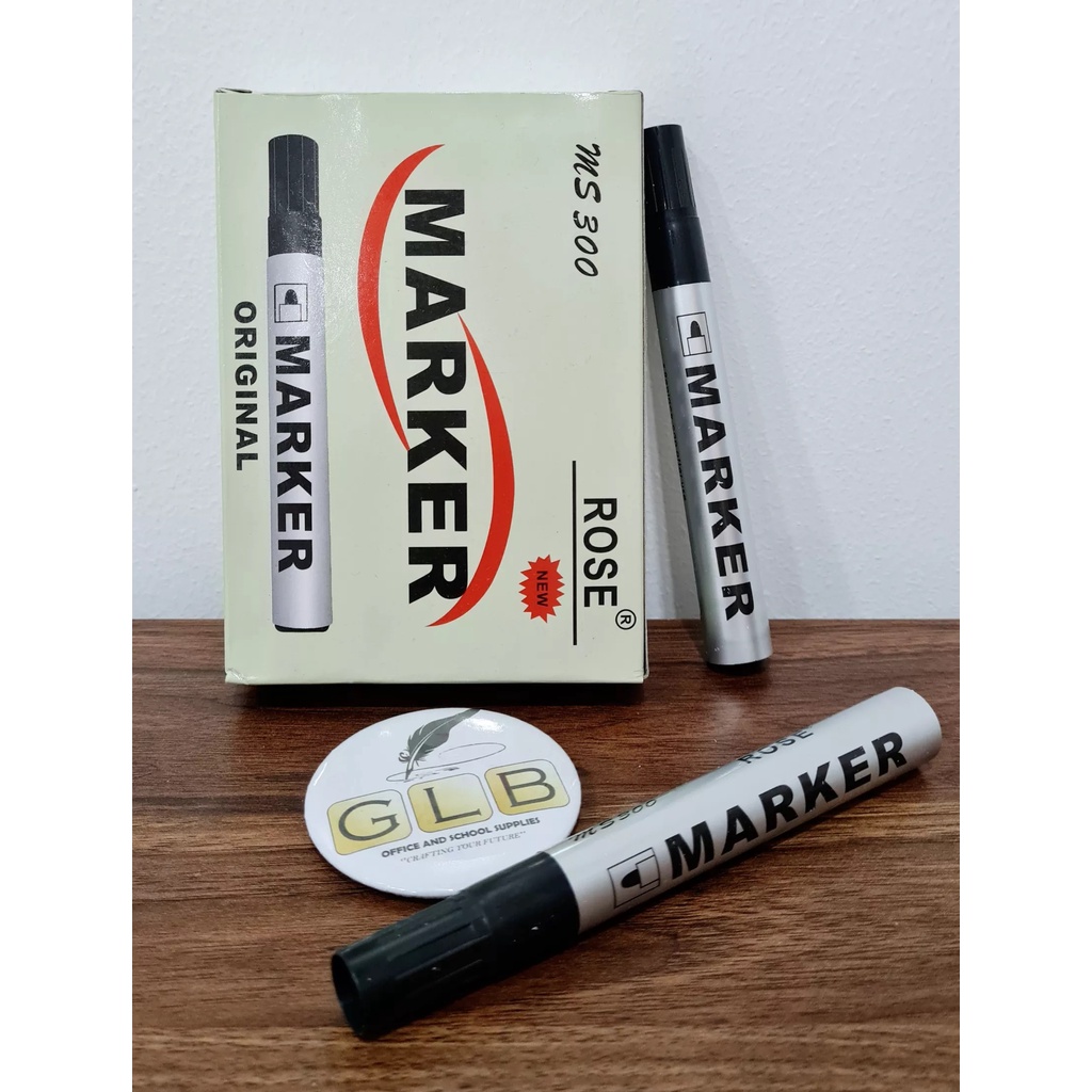 Black Permanent Marker | Shopee Philippines