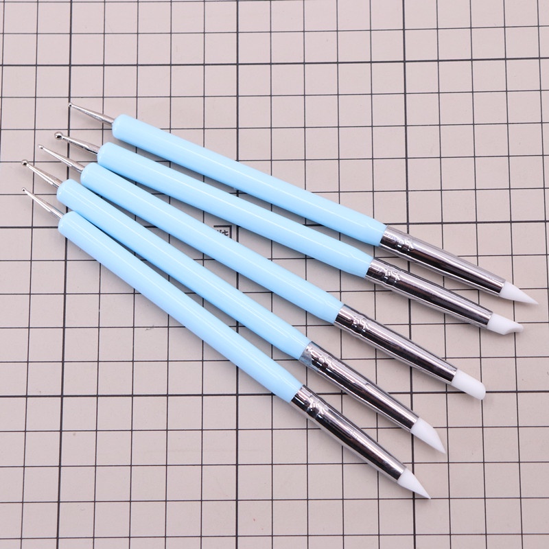 [Wenwen Handmade] Ultra-Light Clay diy Tool Double-Headed Silicone ...