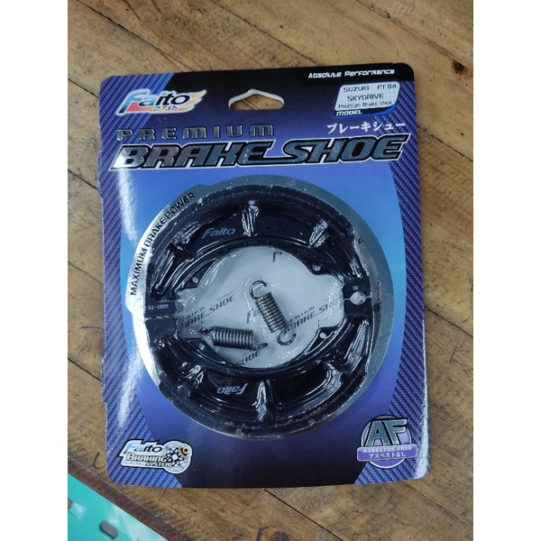 Faito Premium Brake Shoe For Suzuki Skydrive | Shopee Philippines