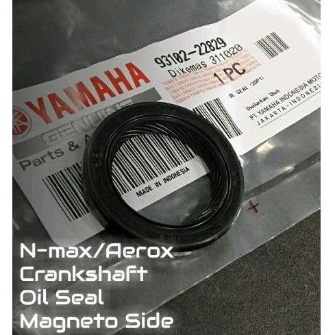 E197 Magneto Oil Seal Nmax v1 & v2 / Aerox v1 & v2 (Crankshaft,Right ...
