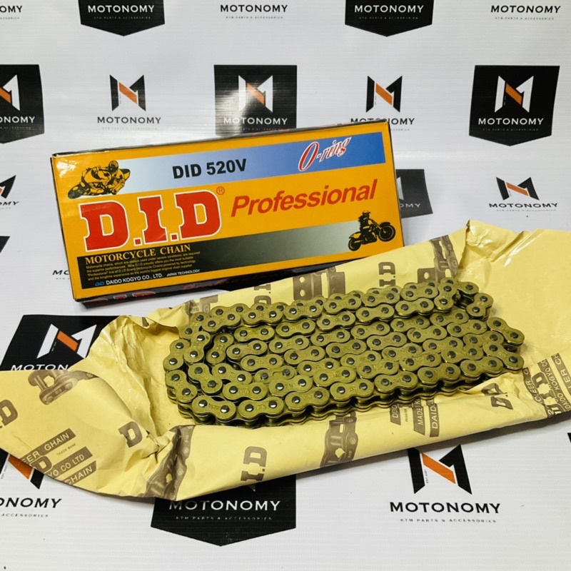 Original DID Gold Chain 520V 120L | Shopee Philippines