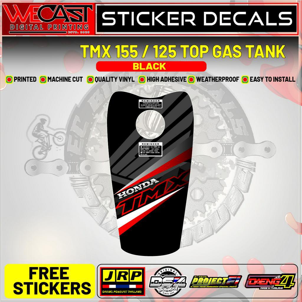 HONDA TMX TOP GAS TANK DECALS STICKER FOR MOTORCYCLE ACCESSORIES ...