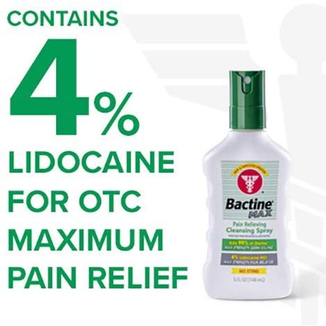 BACTINE / BACTINE MAX PAIN RELIEVING CLEANSING SPRAY | Shopee Philippines
