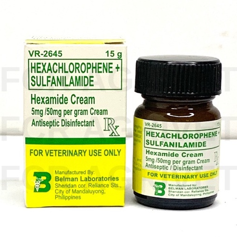 [FCR AGRIVET] HEXAMIDE PET WOUND CREAM 15G | Shopee Philippines