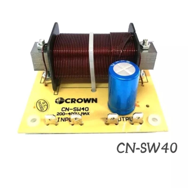 Crown CN-SW40 Subwoofer Dividing Network ( 400 watts ) | Shopee Philippines