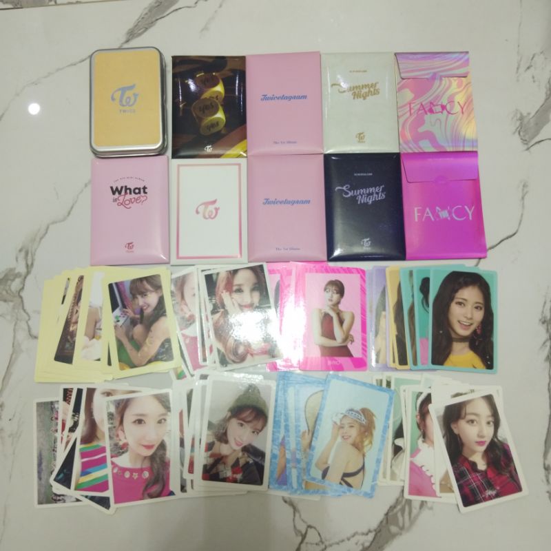 TWICE POB OFFICIAL CARD SET (MCPH) | Shopee Philippines