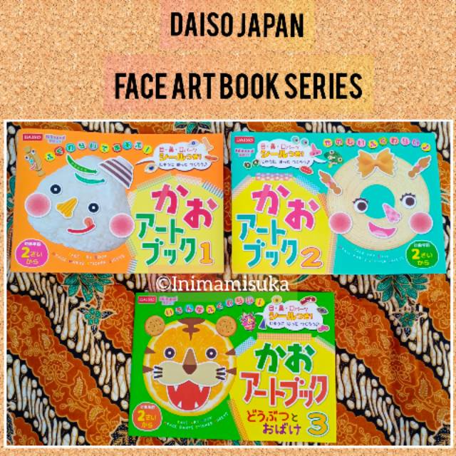 Daiso Face Art Book Sticker | Shopee Philippines