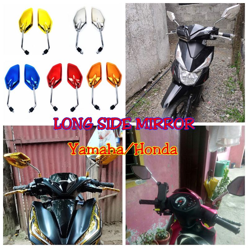 Motorcycle New Design Side Mirror | Shopee Philippines