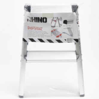 Rhino 2-Step Aluminum Step Stool 150 kg | Shopee Philippines