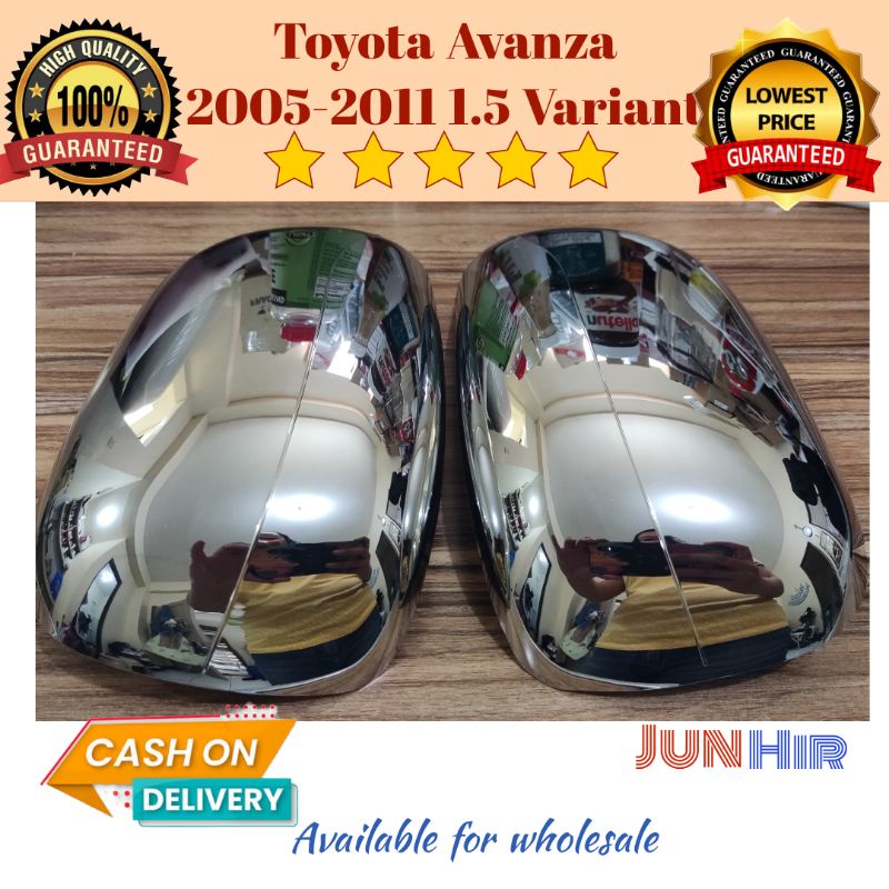 Decorative Side Mirror Cover Chrome Toyota Avanza 2005 2006 2007 2008 ...
