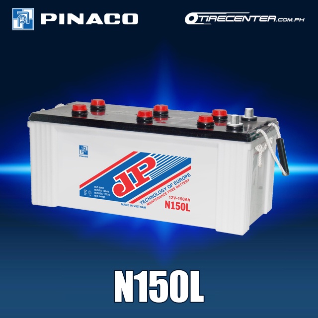 N150L / 4D Pinaco JP Battery, Dry Charged Now Sold With Battery ...
