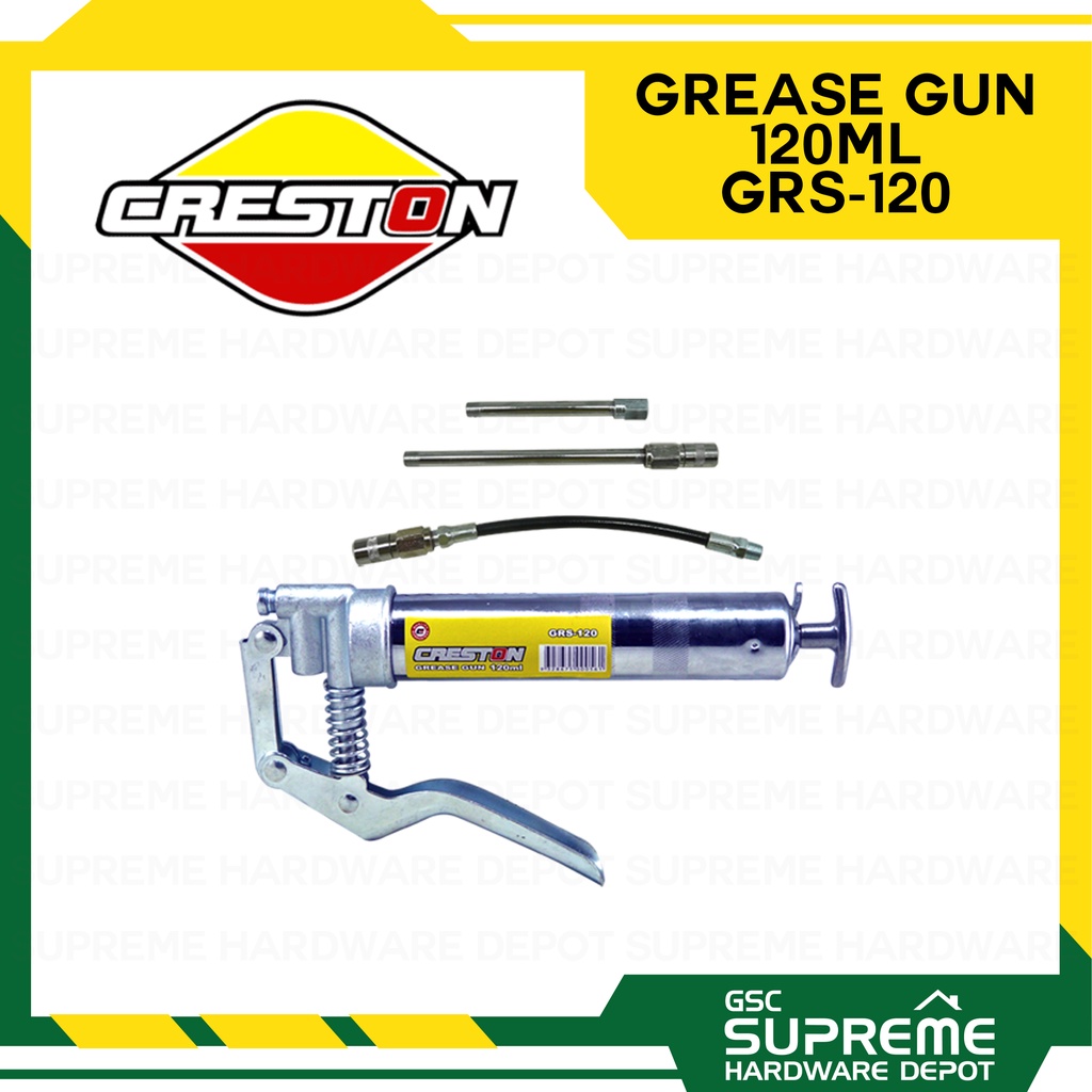 Creston Grease Gun 120ml GRS-120 | Shopee Philippines