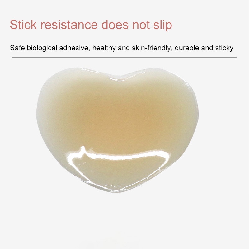 Women Anti-dew Point Nipple Solid Silicone Nipple Paste Anti-bump ...