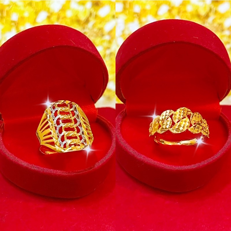 Coco RING & APAM BALIK RING COP 916 (bangkok gold / Korean gold 24k ...