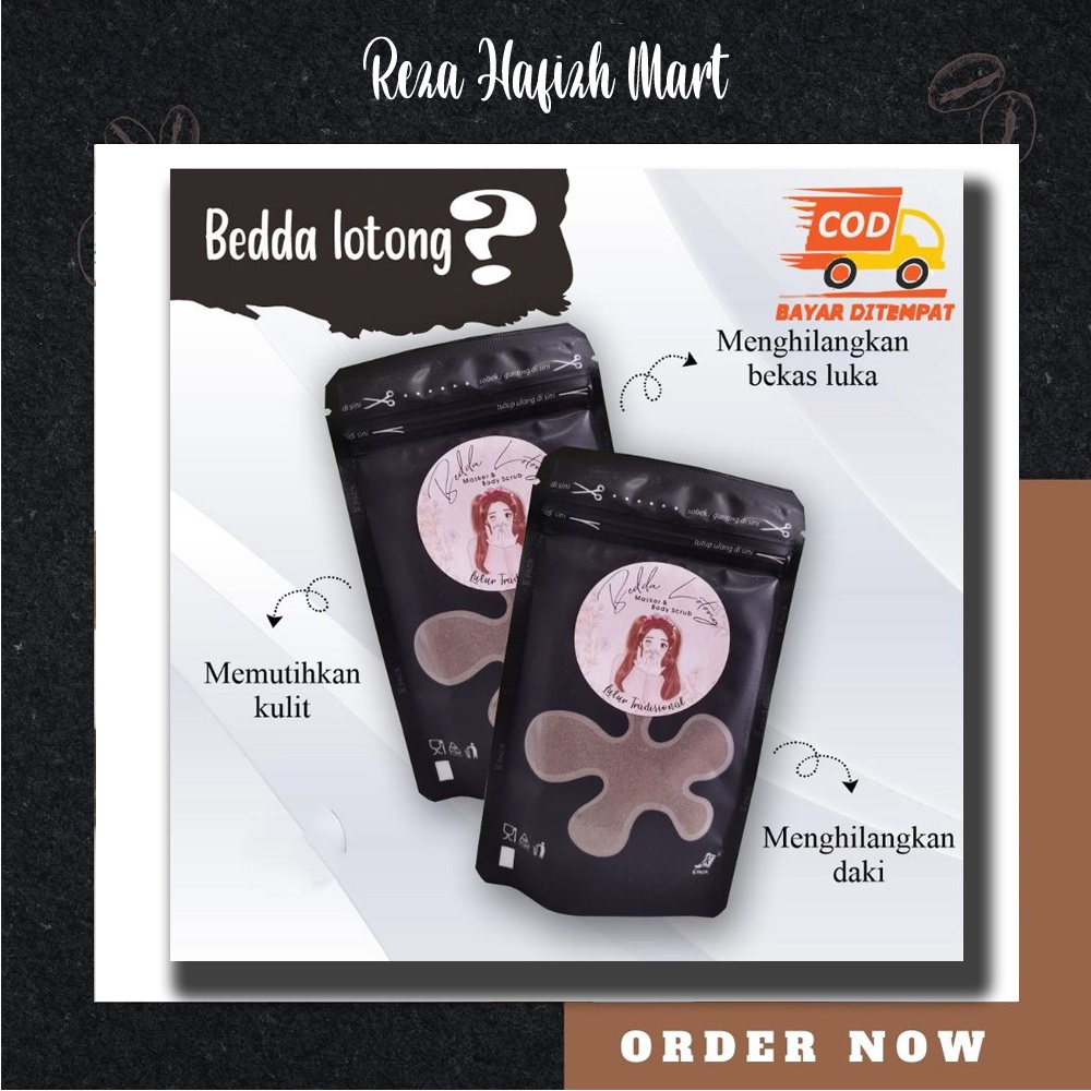 Bedda lotong lotong Powder/Different lotong 45gr/viral Scrub/lotong ...