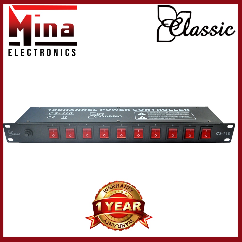 Classic CS-110 Channel Power Controller 10 Power Switches Extensions ...